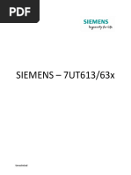 Relay Manual 7SA522 Siprotec | PDF