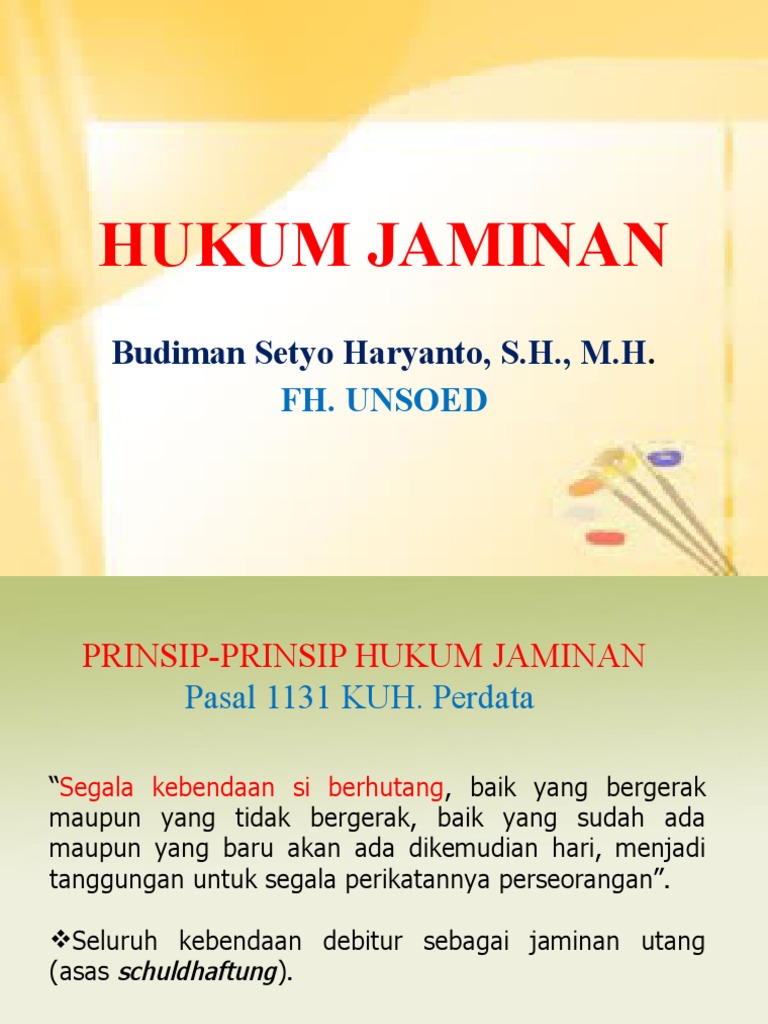 Hukum Jaminan | PDF
