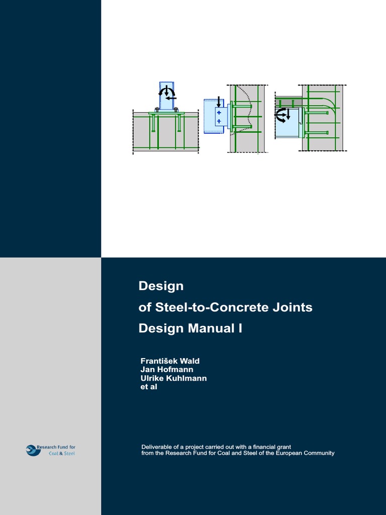 Design of Steel-To-Concrete Joints - Design Manual | PDF | Beam ...