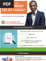 TEF Canada Sample BLOG | PDF | Test (Assessment) | Cognition