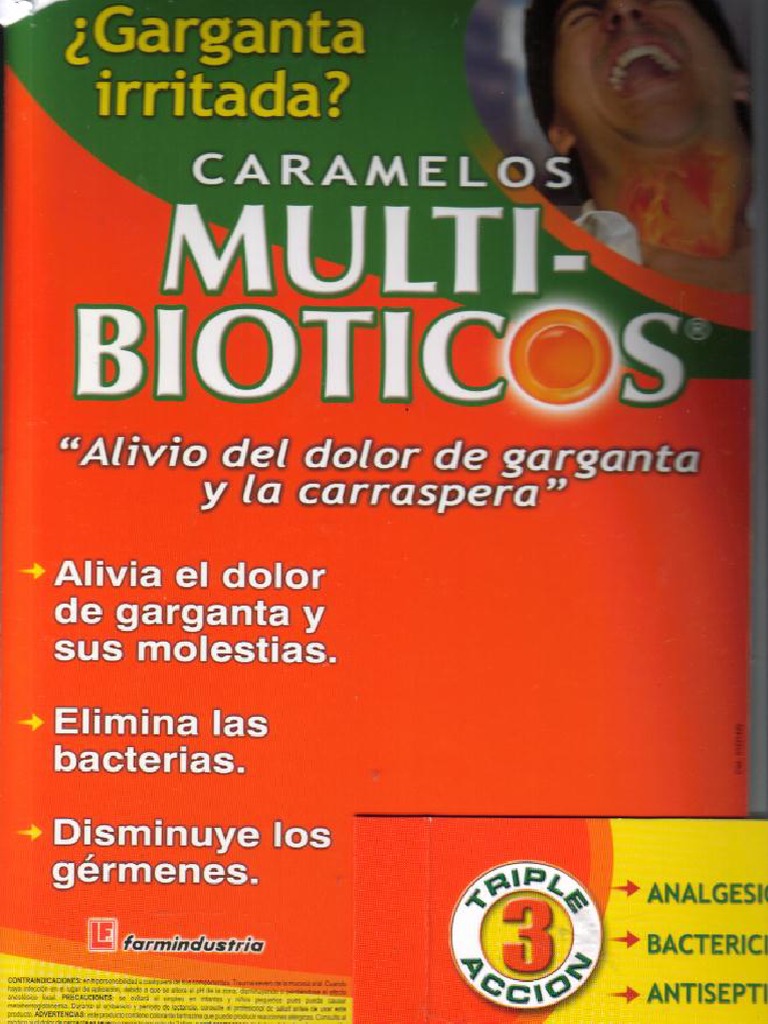 12 08 Caramelos Multibioticos | PDF