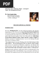 Analysis of Sir Patrick Spens Ballad | PDF | Poetry | Ballad