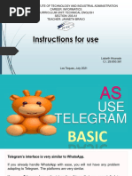Telegram Desktop Shortcuts Guide | PDF