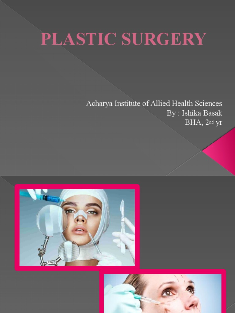 Plastic Surgery Guide | PDF | Plastic Surgery | Surgery