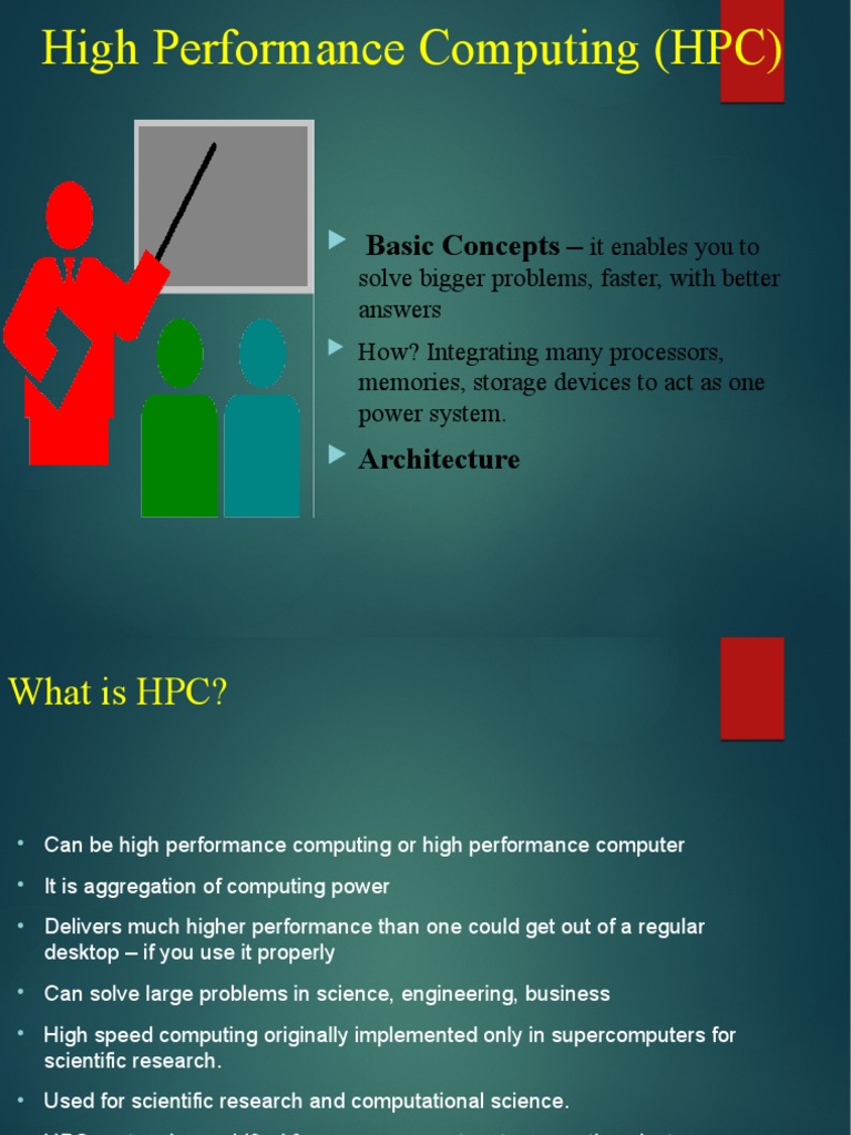 High Performance Computing (HPC) | PDF | Supercomputer | Computer Cluster