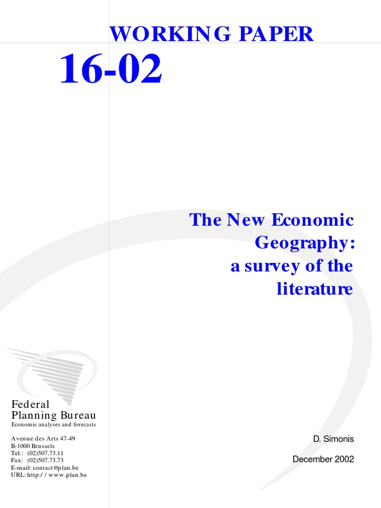 The Core-Periphery Model | PDF | Economies Of Scale | Labour Economics