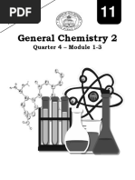 General Chemistry 2 Q4 Module 2 1 | PDF | Chemical Equilibrium ...