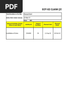 Project Claim Management Template | PDF