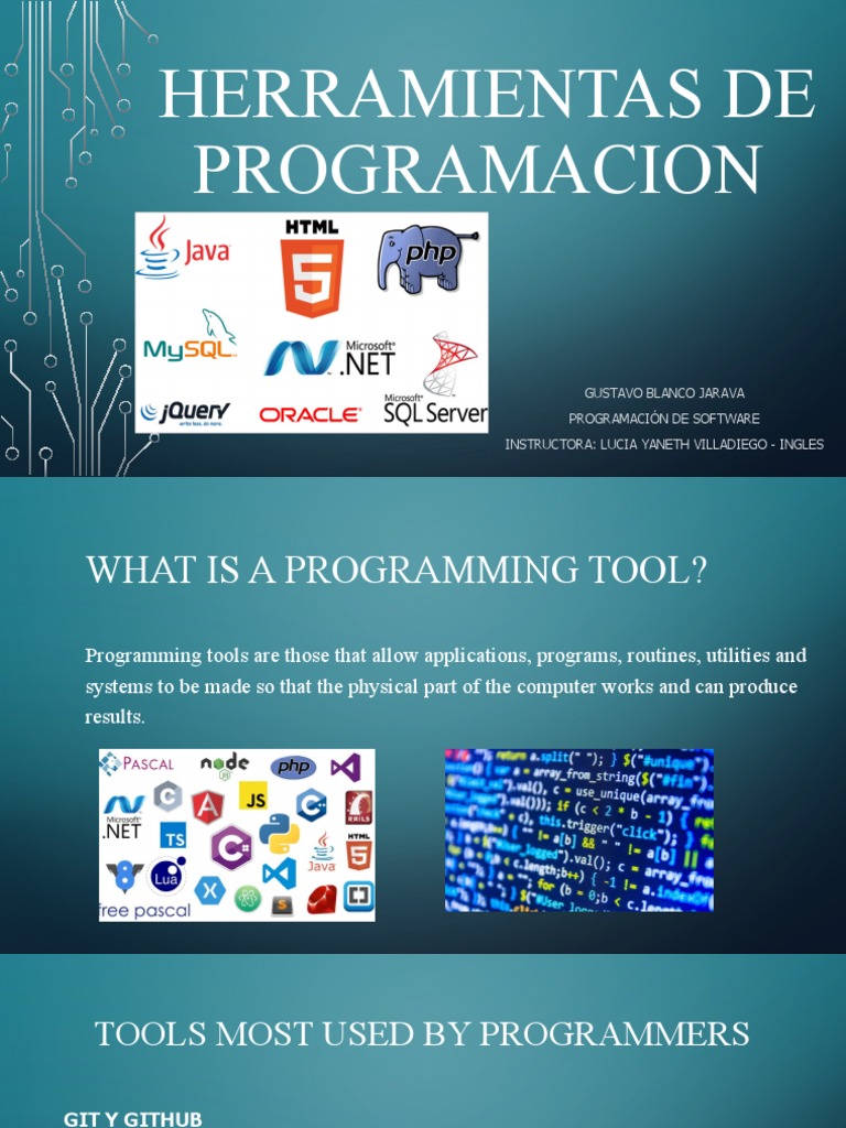 Herramientas de Programacion | PDF | Programmer | Microsoft Excel
