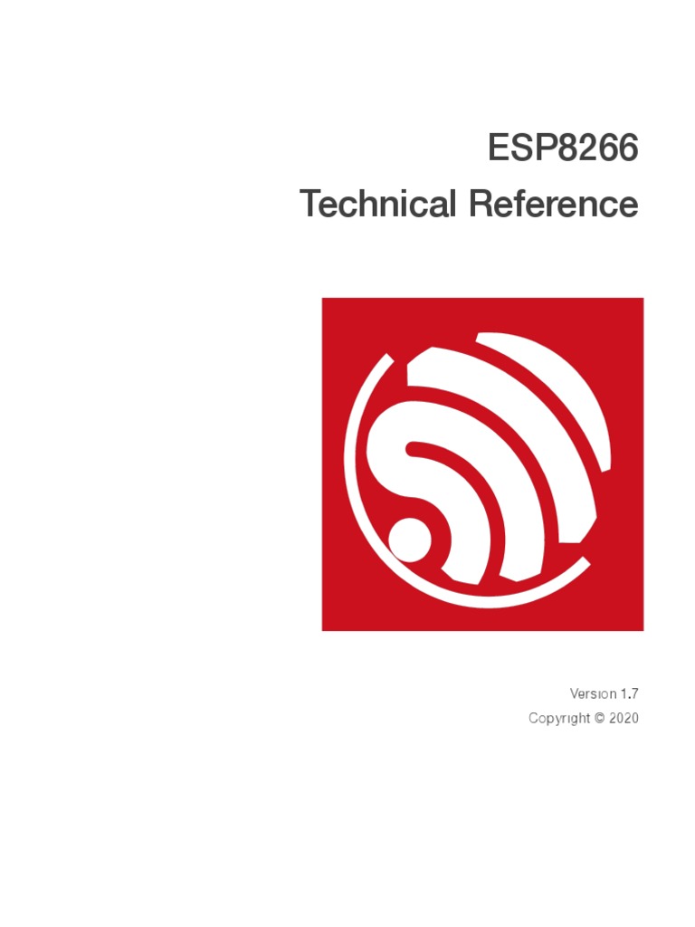 Esp8266 Technical Reference En Pdf Input Output Telecommunications