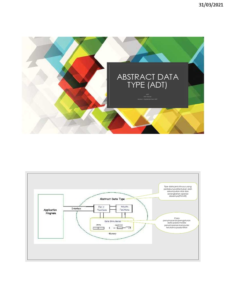 Abstract Data Type (ADT) | PDF