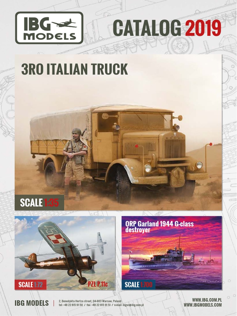 IBG Models Catalog 2019 | PDF | Anti Aircraft Warfare | Tanks