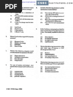 List of CXC Subjects | PDF | Science & Mathematics | Computers