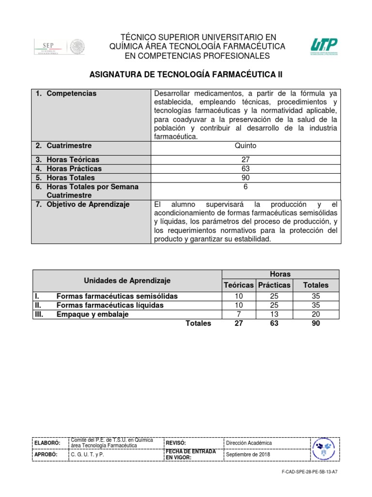 Tecnologia Farmaceutica Ii | PDF | Medicamentos con receta | Farmacia