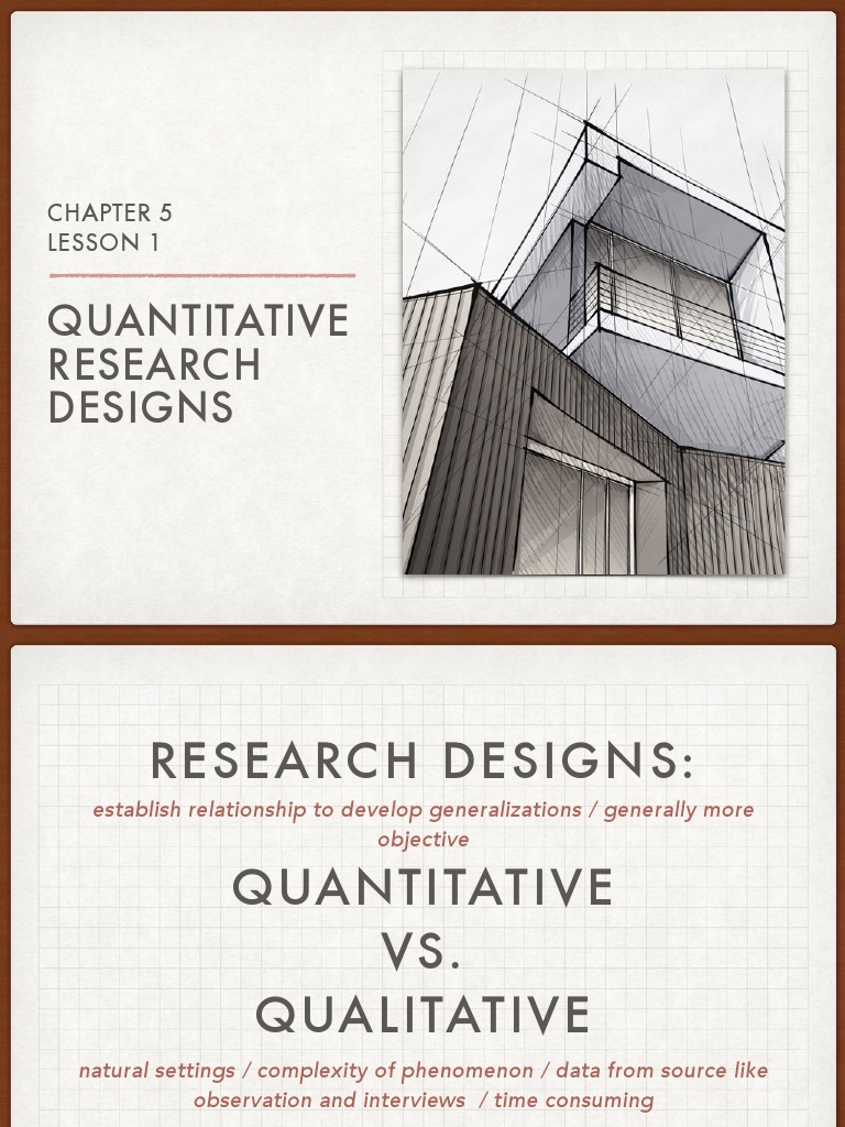 1 Quantitative Research Designs and Data Collection | PDF | Experiment ...