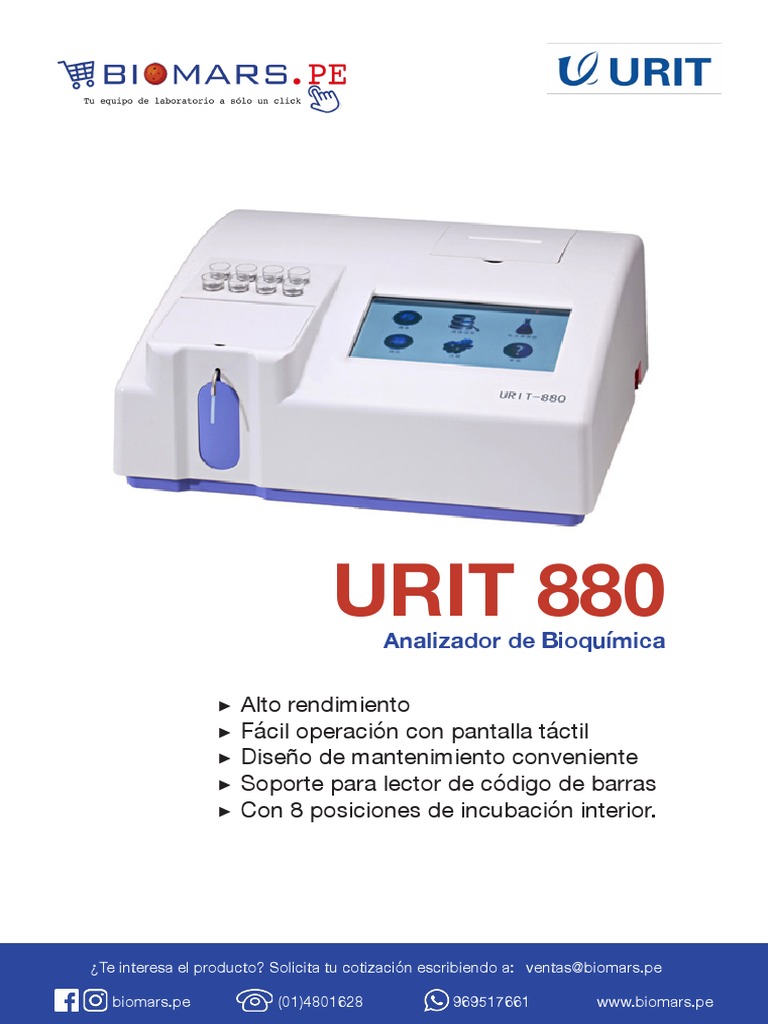 catálogo urit 880 | PDF