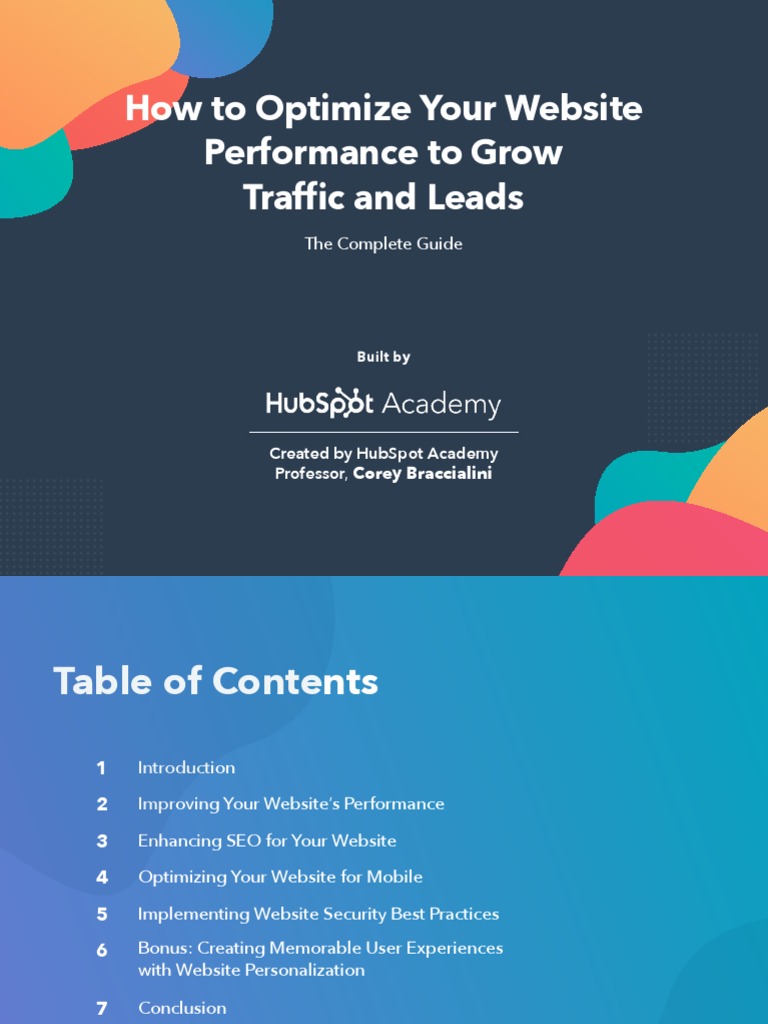 Hubspot Manual | PDF | Search Engine Optimization | World Wide Web