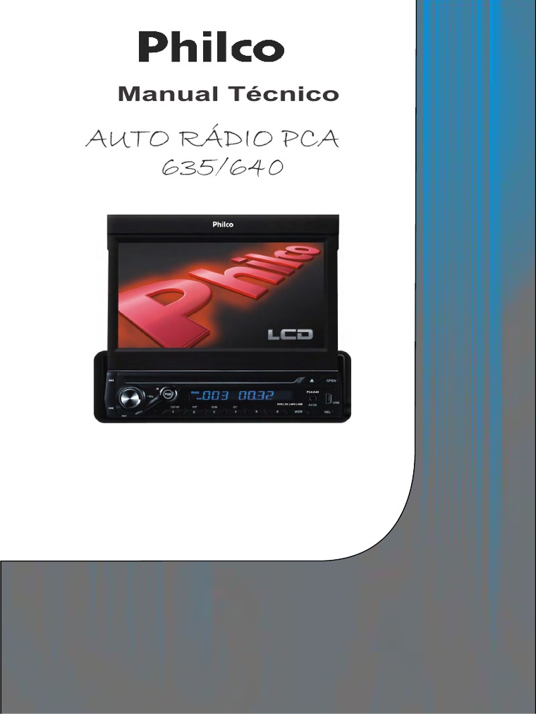Philco Pca-635,640 Versão+a Sm | PDF | DVD | Radiodifusão