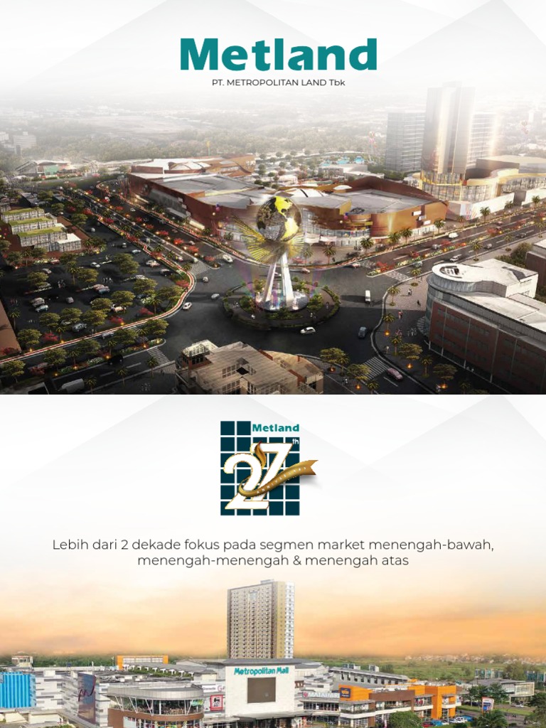 Metropolitan Land: Leading Property Developer | PDF | Economies | Business