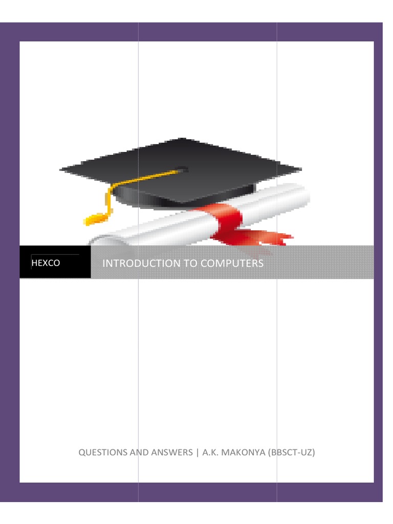 Introduction To Comp Introduction To Computers: Hexco | PDF | Duplex ...