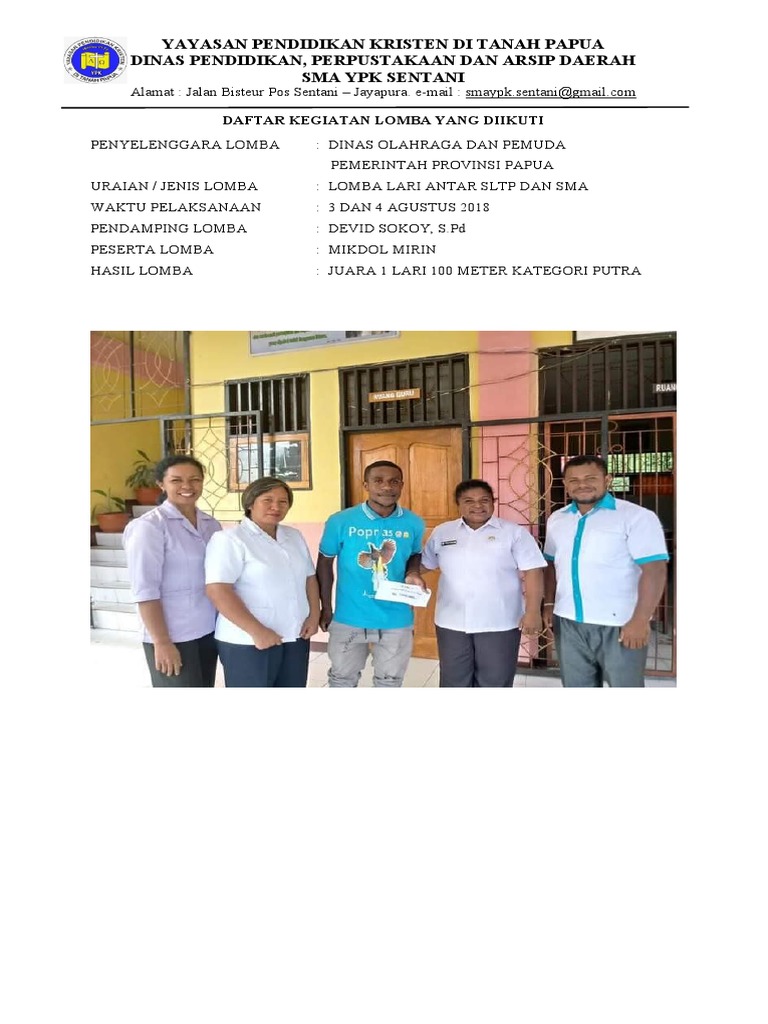 Lomba Lari 100 METER | PDF