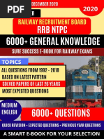 1500+ GK One Liners For SSC CGL | PDF | Sodium Bicarbonate | Bone