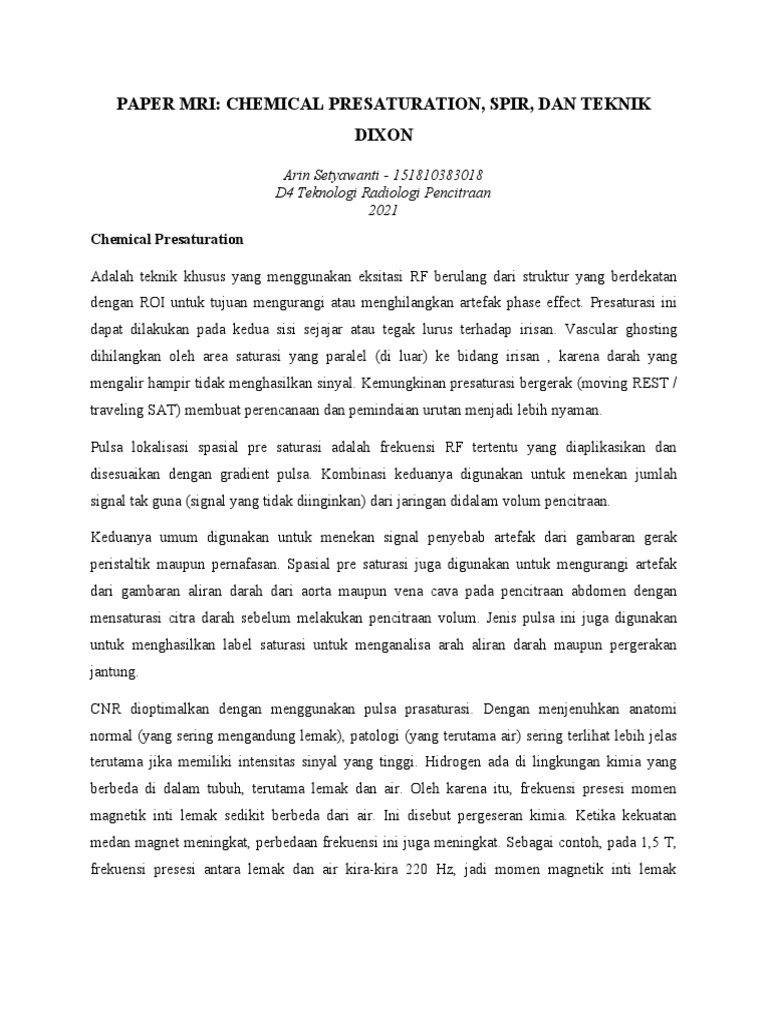 Paper Mri | PDF
