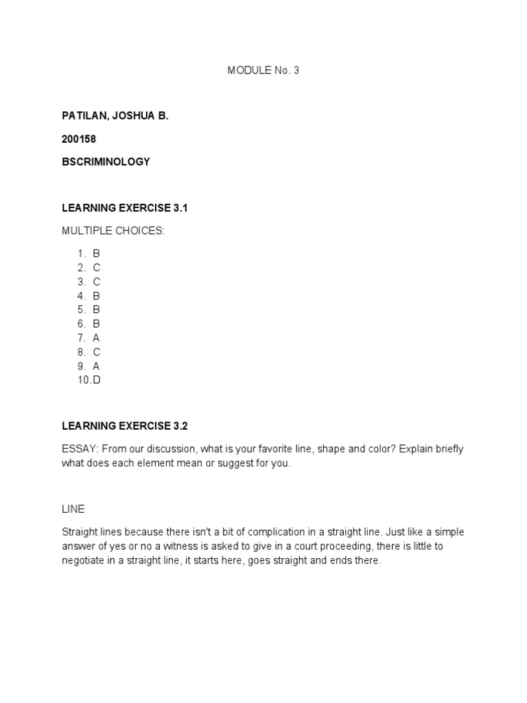 Artapp Module No. 3 | PDF