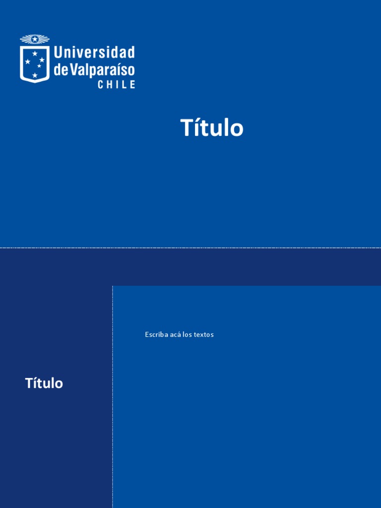 Uv Plantilla Power Point-2019-V1 | PDF