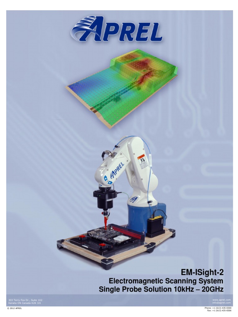 EM Scanning System - Spec - denso-2012-20GHz-SN | PDF | Antenna (Radio ...
