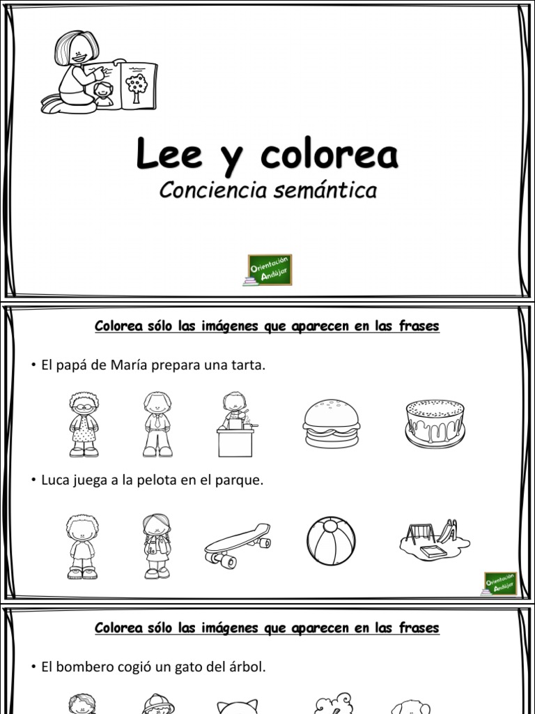 Lee y Colorea | PDF