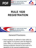 Rule 1020 | PDF | Occupational Safety And Health | Government