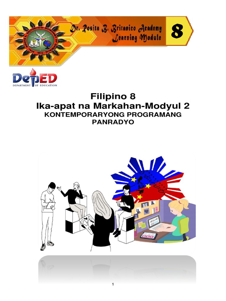 Filipino 8: Kontemporaryong Panradyo Module | PDF | Career & Growth
