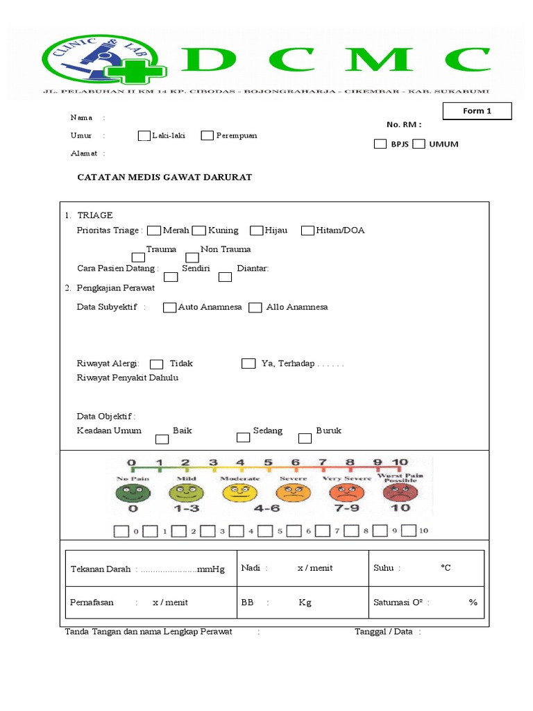 Emergency Medical Records | PDF