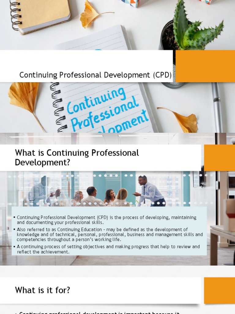 CPD: Continuing Professional Development Guide | PDF | Professional ...