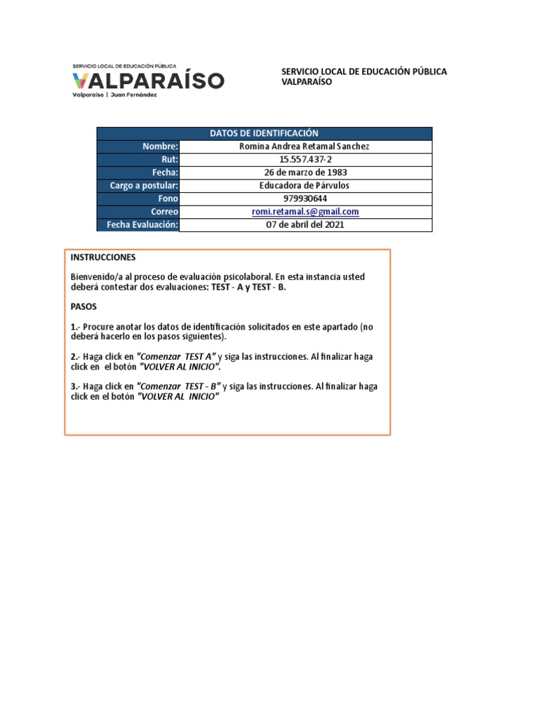 TEST 16PF y DISC | PDF