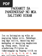 Activity Sheet - Pagsusunod-Sunod NG Pangyayari | PDF