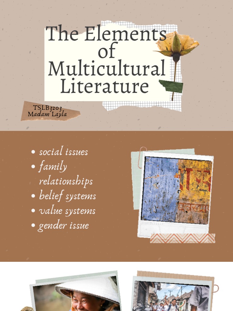 Elements of Multicultural Lit | PDF