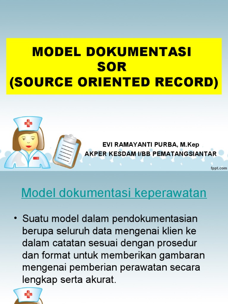 Model Dokumentasi Sor | PDF