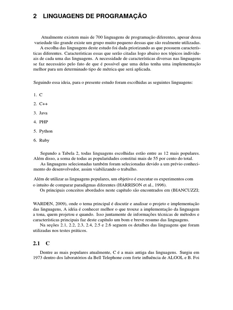 Texto Complementar | PDF | Ruby (linguagem de programação) | Linguagem ...