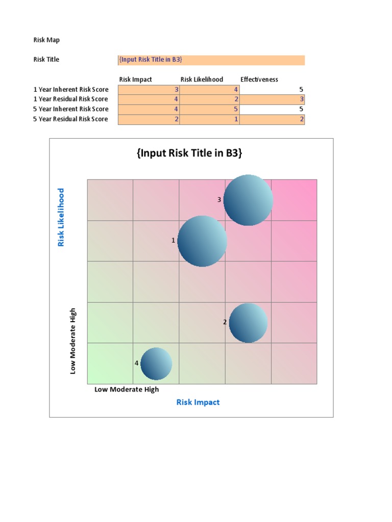 Blank Risk Map Template | PDF