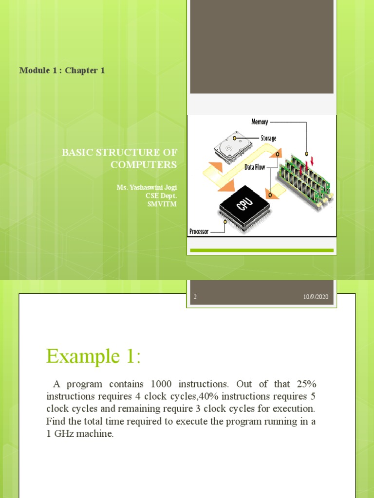 Basic Structure of Computers: Module 1: Chapter 1 | PDF | Business