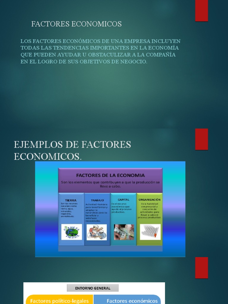 Factores Economicos | PDF
