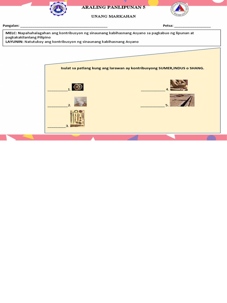 Activity Sheet 31-36 | PDF