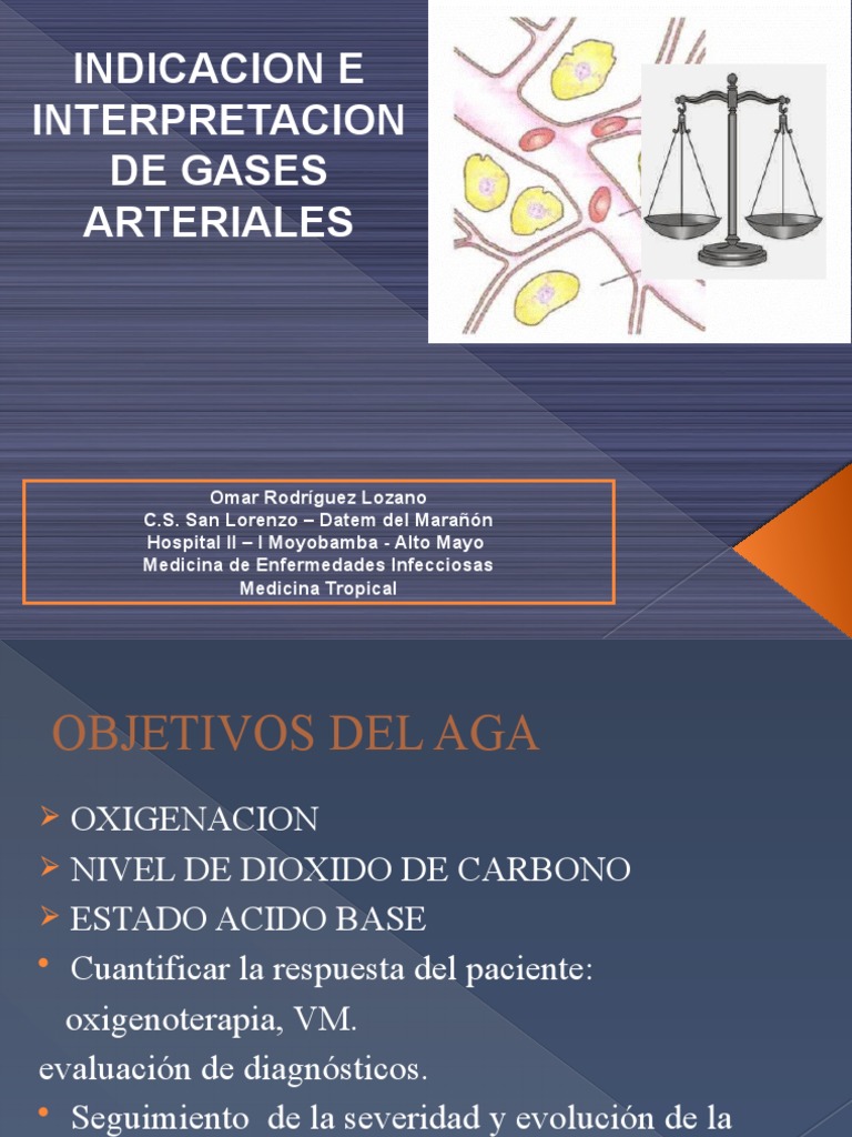 Gases Arteriales | PDF | Emergencias Médicas | Enfermedades y trastornos