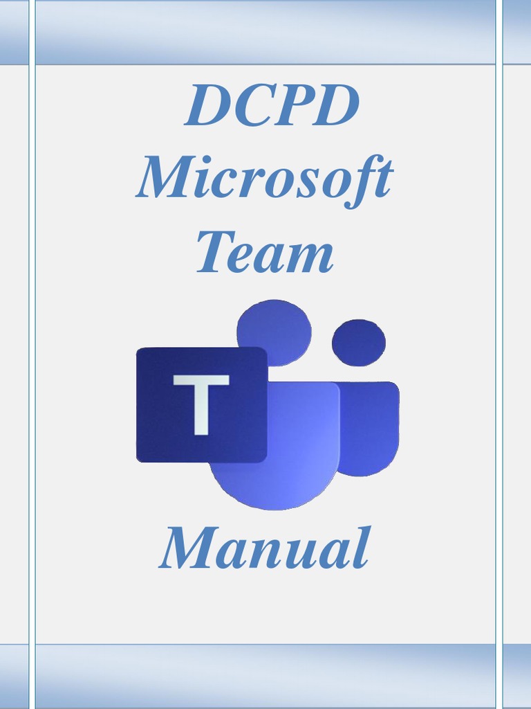 Microsoft Teams Manual | Download Free PDF | Microsoft | Computing