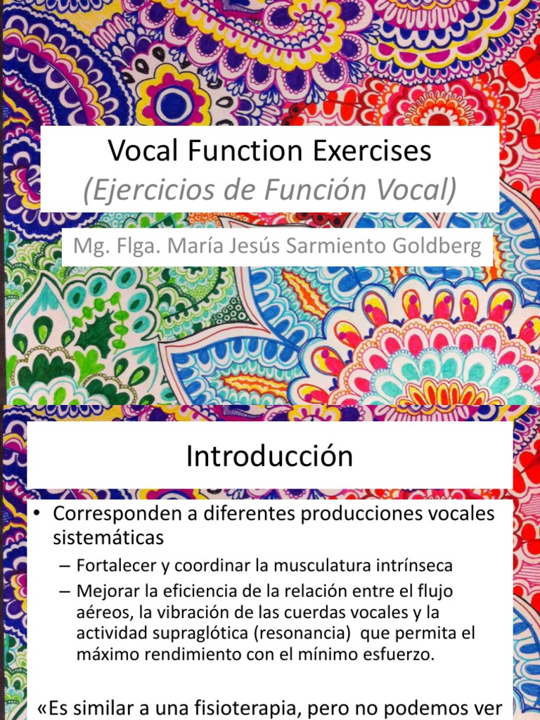 Ejercicios vocales: Una guía para fortalecer y mejorar la función vocal ...