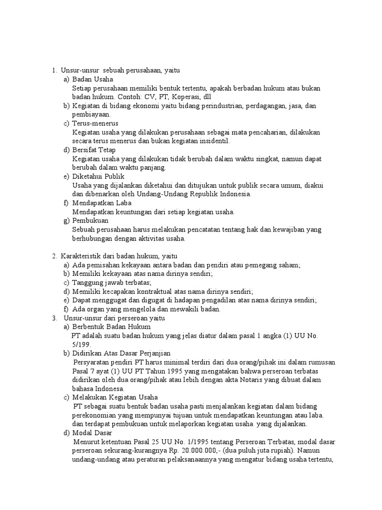 Tugas 2 Hukum Bisnis | PDF