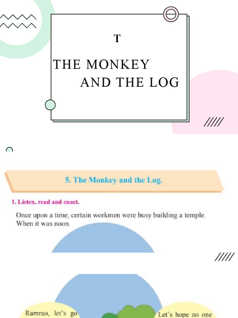 The Monkey and The Log | PDF