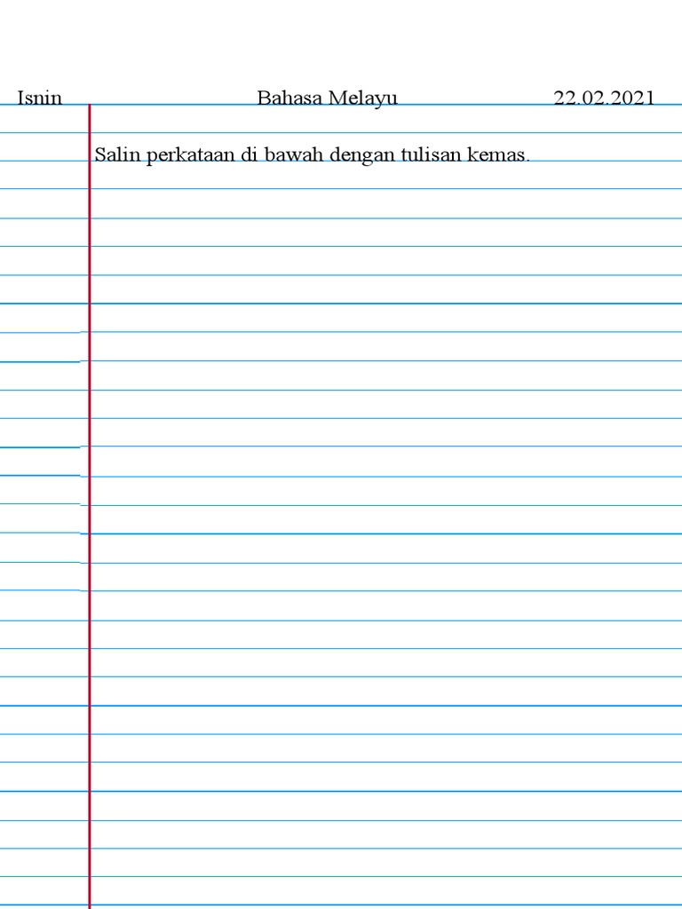 Garisan Buku Latihan | PDF
